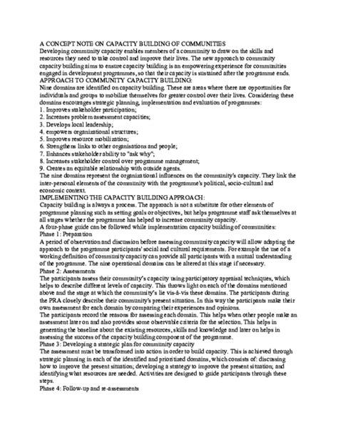 Image result for Concept Note On Capacity-Building