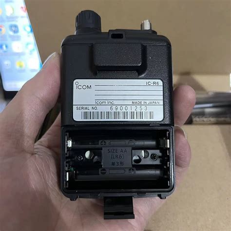 Image result for ICOM IC-R6 Unboxing