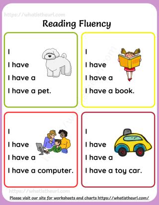 Image result for Fluency Reading Sheets