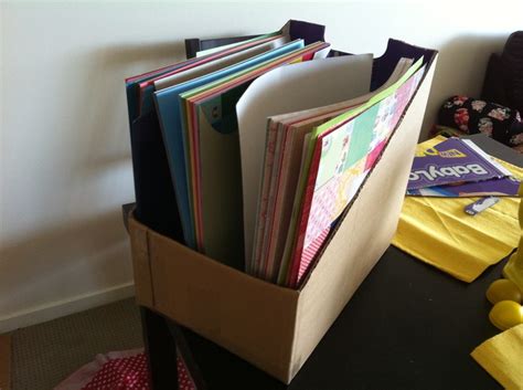 Image result for DIY Storage Boxes Using Scrapbook