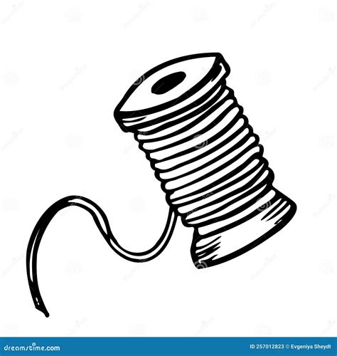 Image result for Sewing Thread Spool Making a J