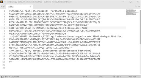 Image result for Fasta Format Components