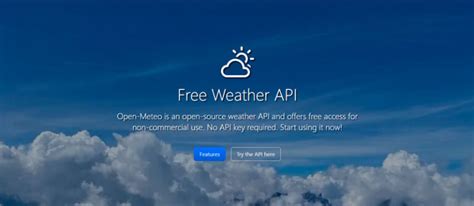 Image result for Open Meteo API