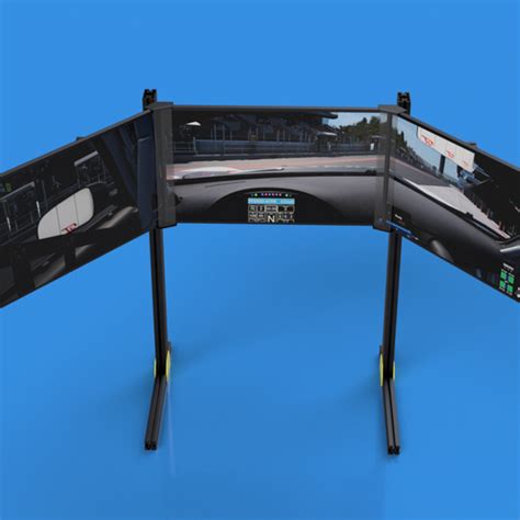 Image result for Sim Racing DIY PVC Triple Monitor Stand