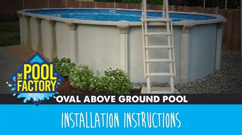 Image result for Oval Pool Install