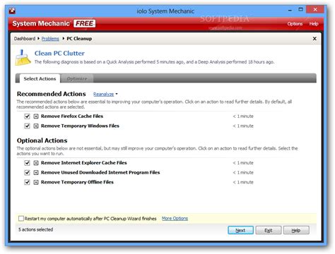 Image result for System Mechanic Free Cleaner
