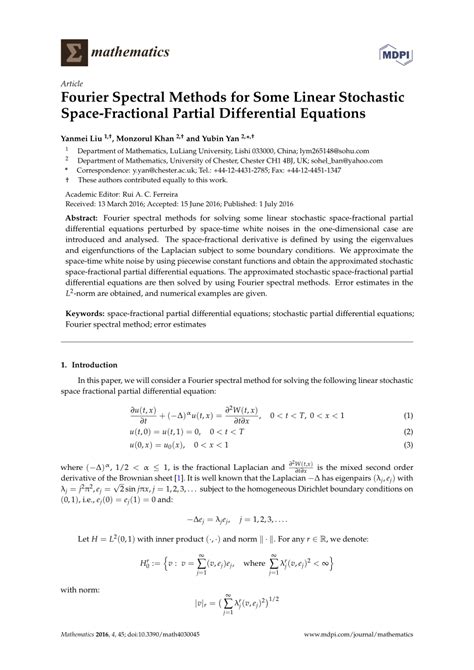 Image result for Spectral Methods