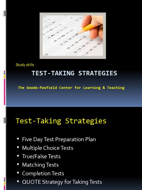 Image result for Multiple Choice Test-Taking Strategies