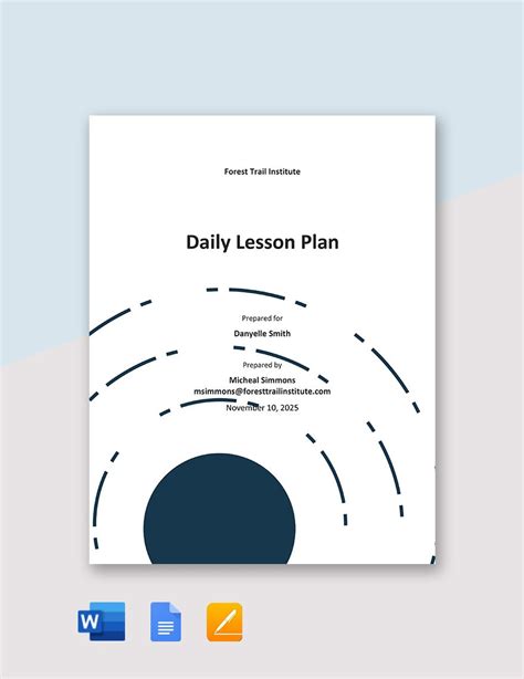 Image result for Observation Lesson Plan Template