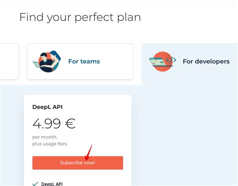 Image result for How to Get API Key Deepl