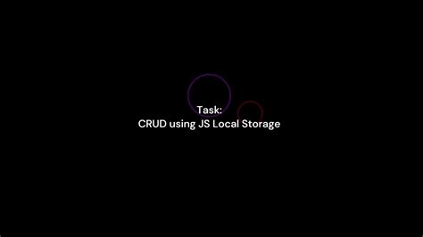 Image result for Crud Operations Using Local Storage in JavaScript