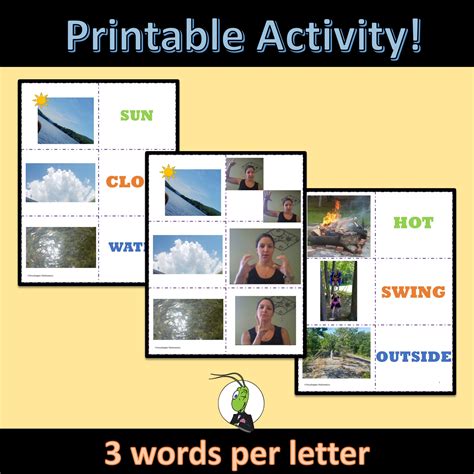 Image result for Sign Language Activities