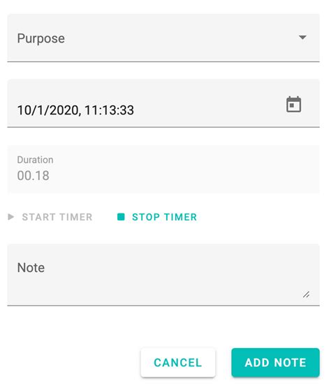 Image result for Notes UI CRM Example