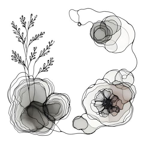 Image result for Ink Line Drawing of Object