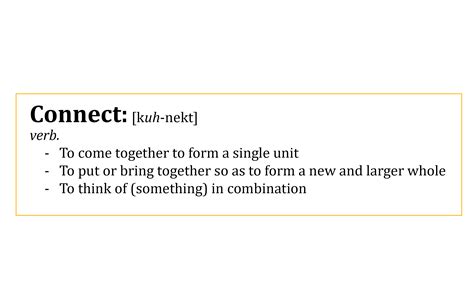 Image result for Define Connect