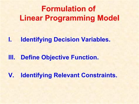 Image result for Linear Programin