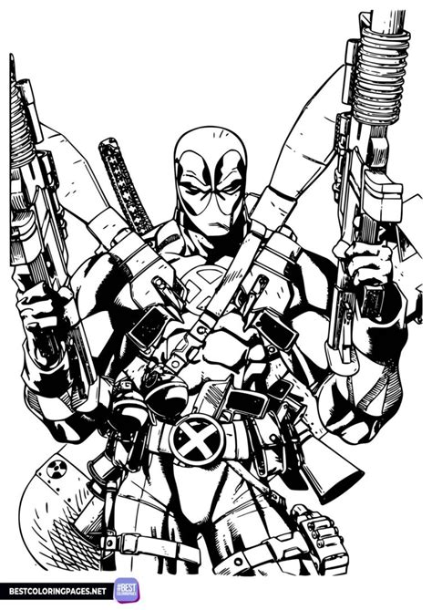 Image result for Deadpool Colossus Coloring Pages
