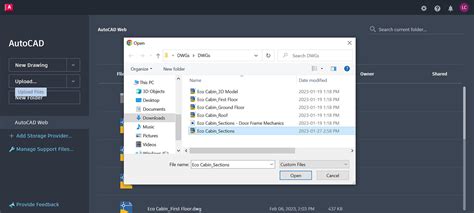 Image result for Open File AutoCAD Online