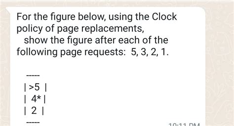 Image result for Replacemmentt Policy Algorithm Clock