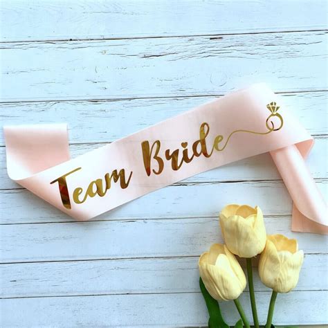 Image result for Team Bride Pink Sash Party
