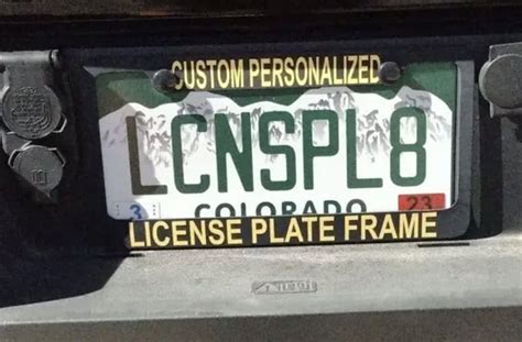 Image result for Fun License Plates
