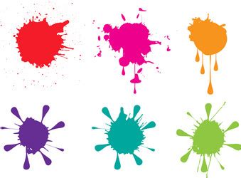 Image result for Color Paint Splatter Vector