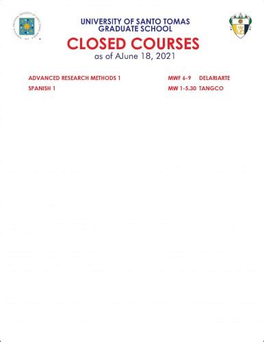 Image result for Course Closed Event in Progress