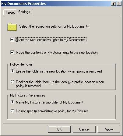 Image result for Folder Redirection Group Policy