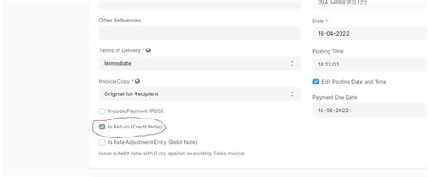 Image result for Example of Credit Note Negative Total