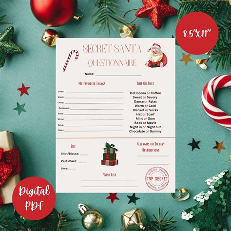 Image result for Work Secret Santa Questions