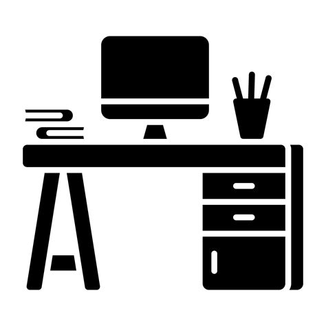 Image result for Computer Table Icon Top View