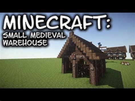 Image result for Minecraft Medieval Warehouse Tutorial