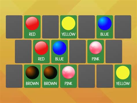 Image result for Color Memory Matching Card Game