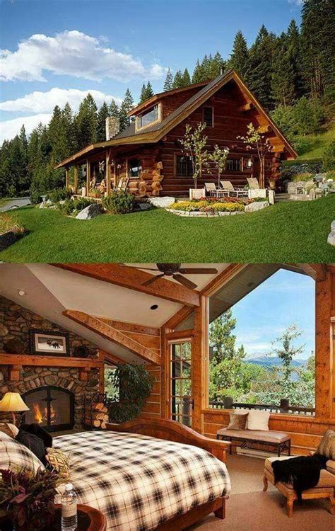 Image result for Timber Frame Log House