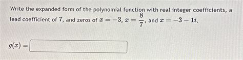 Image result for Expanded Form Polynomial