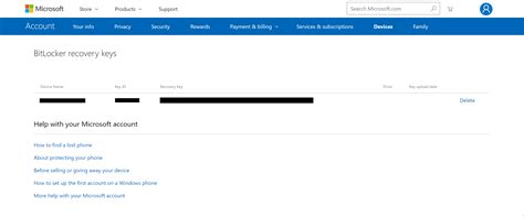 Image result for Win 11 BitLocker Recovery Key