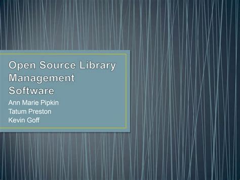 Image result for Open Source Library Management