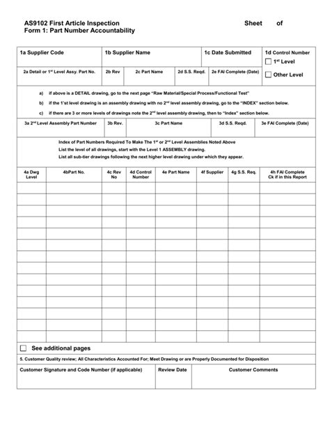 Image result for Net-Inspect Fair Example AS9102 Page 3