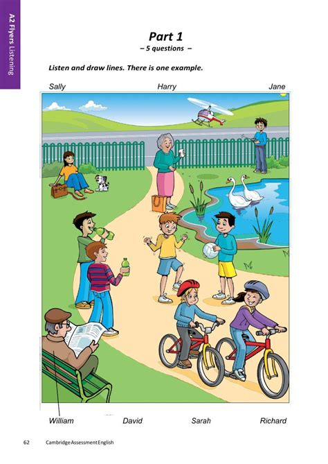 Image result for Flyers Writing Test Sample