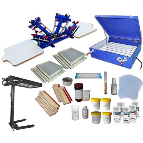 Image result for Semi-Pro 4 Color Screen Printing Kit