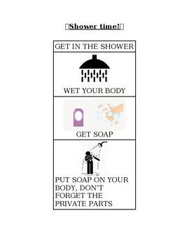 Image result for Shower Routine Time Out