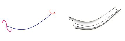 Image result for SolidWorks Clam Shell Loft