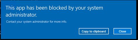 Image result for AppLocker Error Message