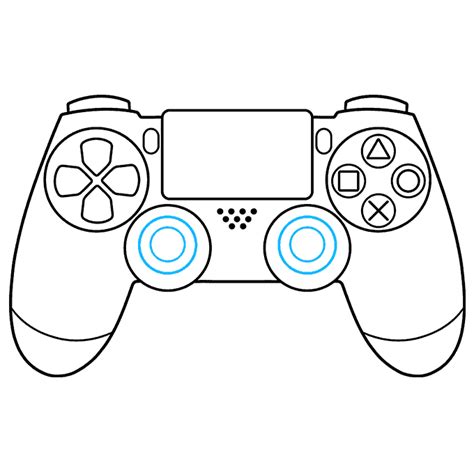 Image result for PS Controller Drawing