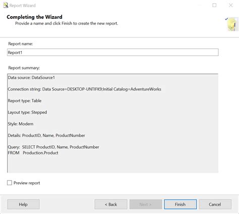 Image result for Report Designer in SQL Server Data Tools