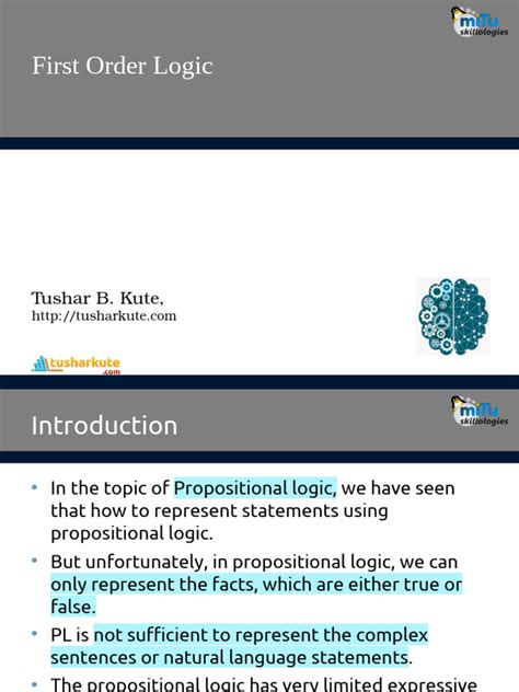 Image result for Predicate Logic First Order Predicate Dstl