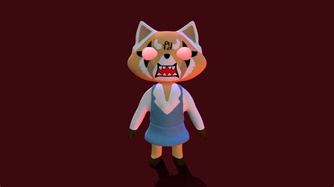Image result for Aggretsuko VRChat Models