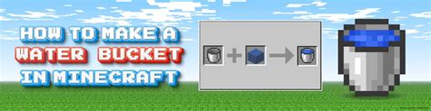 Image result for Minecraft Remove Water Bucket