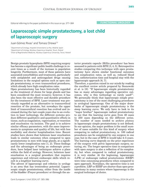 Image result for Simple Prostatectomy Surgery