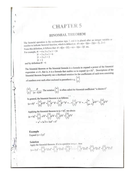 Image result for Binomial Math Question Solution